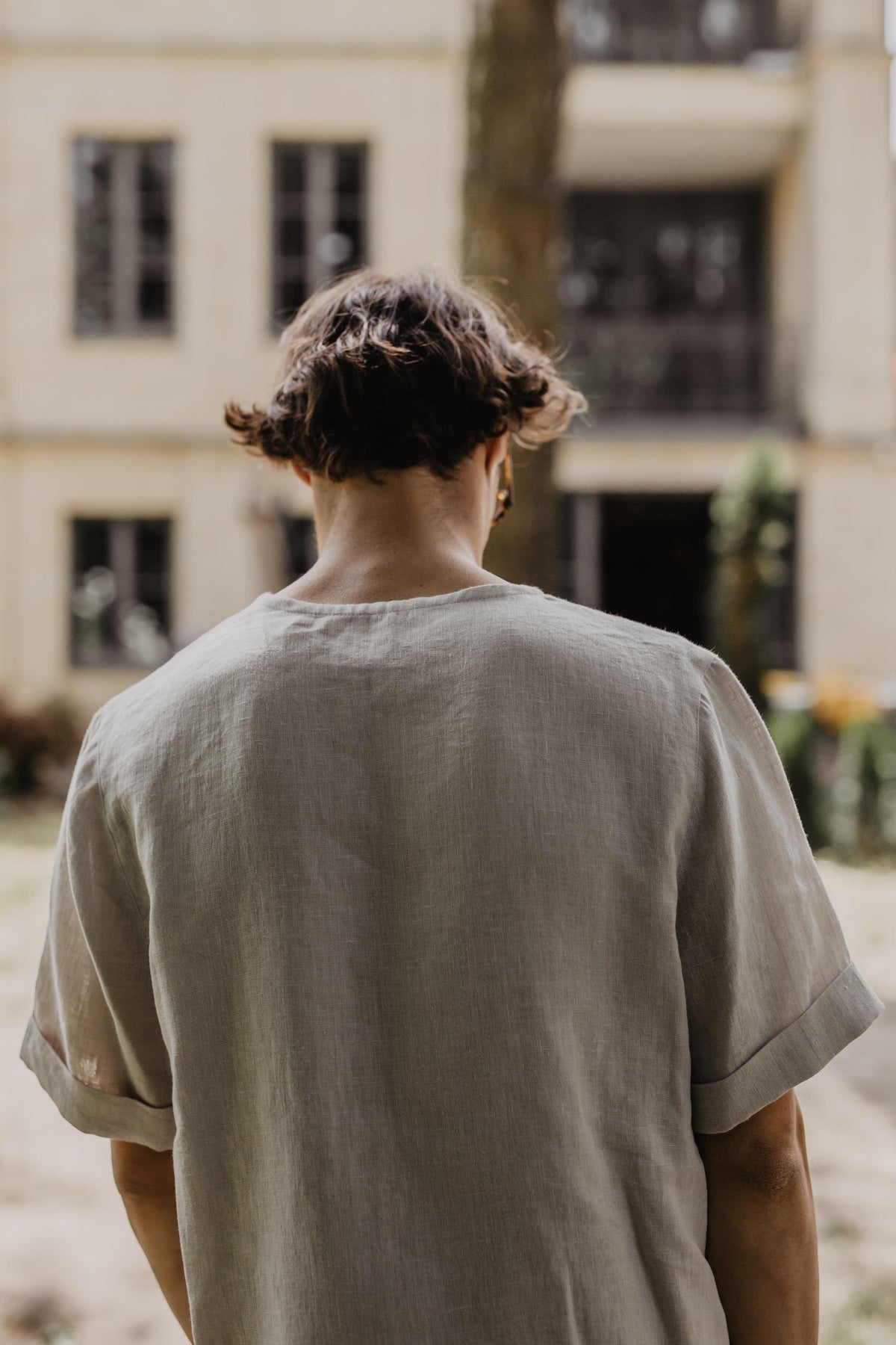 Linen top ATLAS | AmourLinen | Linen Clothing