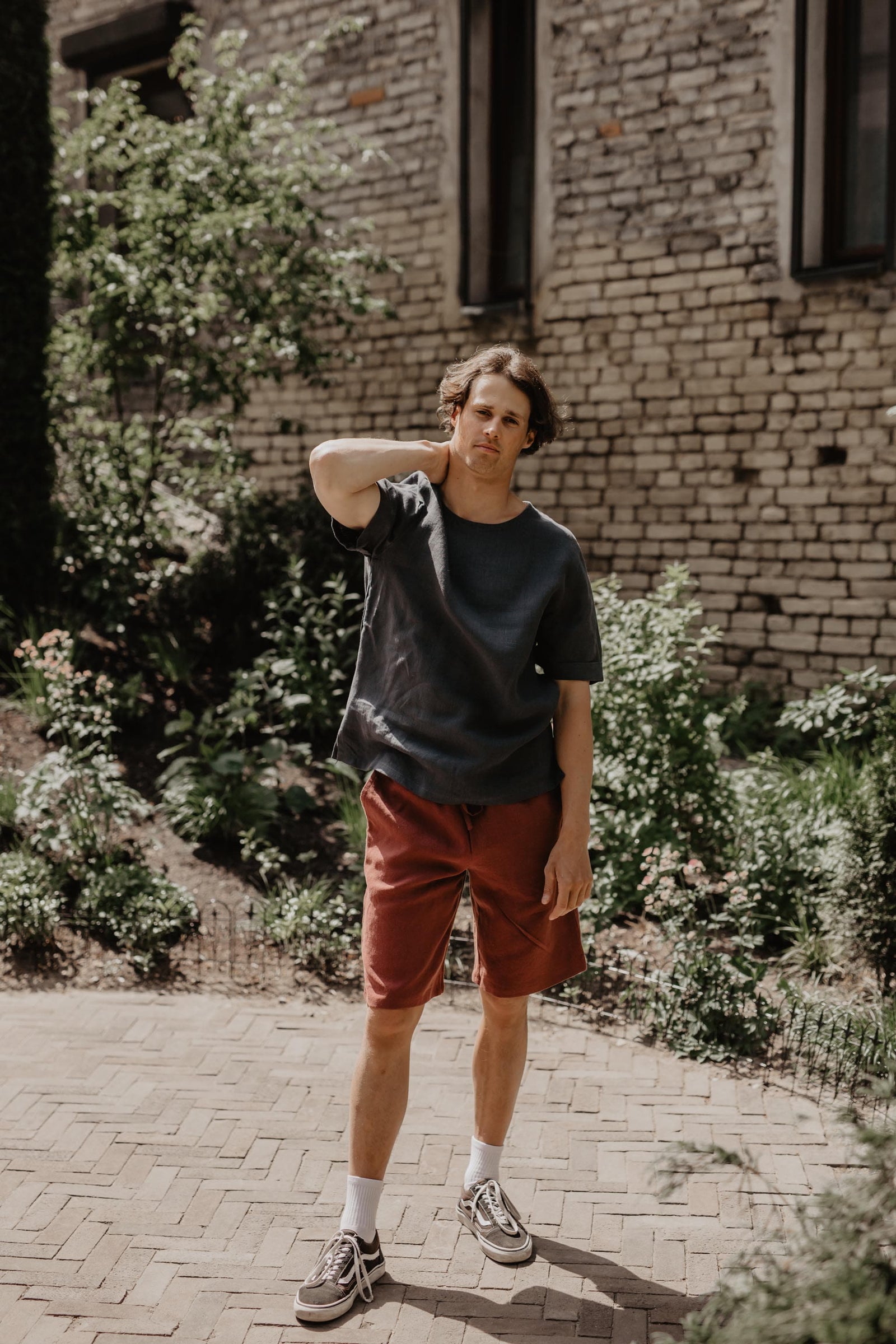 Linen top ATLAS | AmourLinen | Linen Clothing