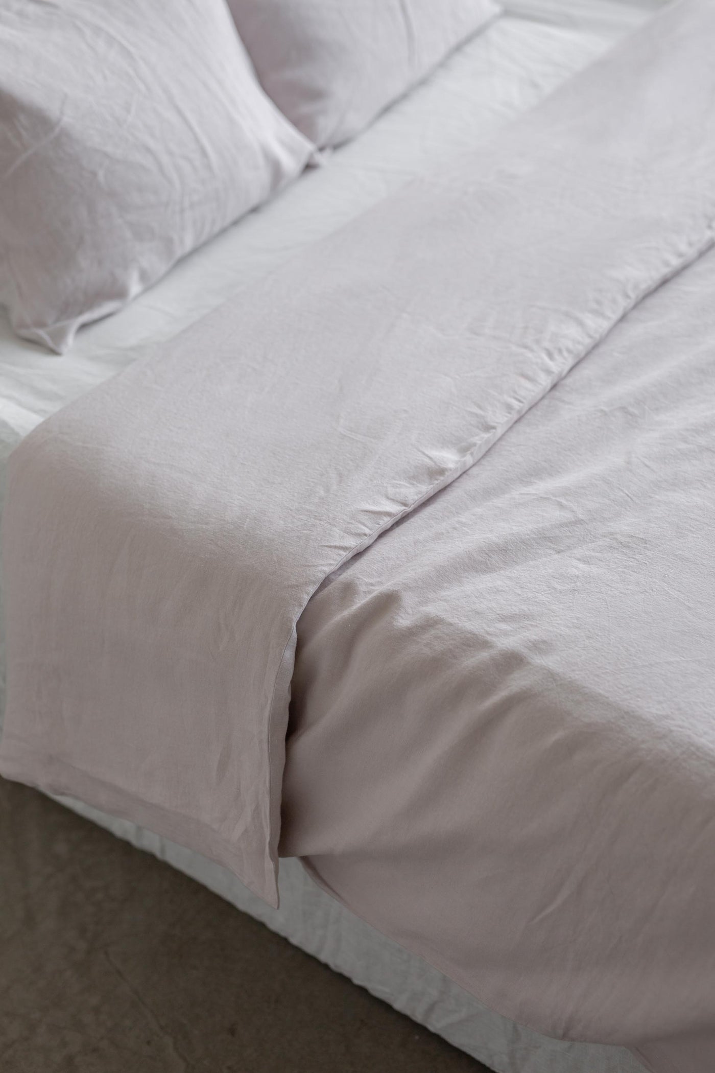 Linen duvet cover in Cream | AmourLinen